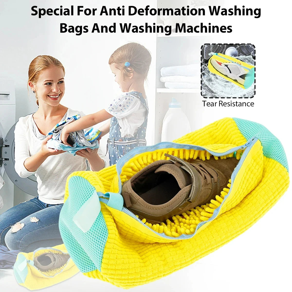 Shoe Washing Bag: Protect Shoes in Washer & Dryer – TOBI'S F.L.O.W. SHOP